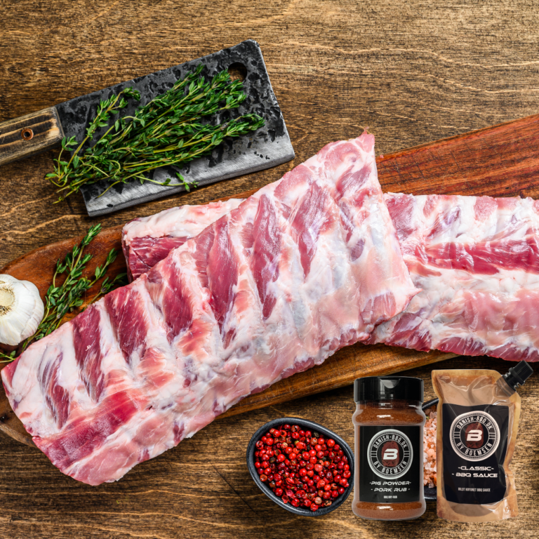Baby Back Ribs Kit. Ca. 4.8 kg. All American by Steak-out - Steak-out