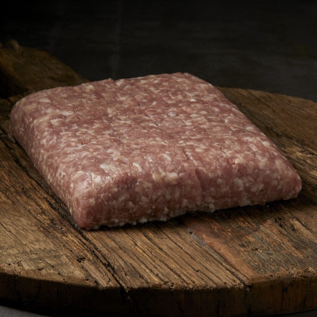 Hakkekød af gris. Duroc grisen fra Ladegaard. 500 gram - Steak-out