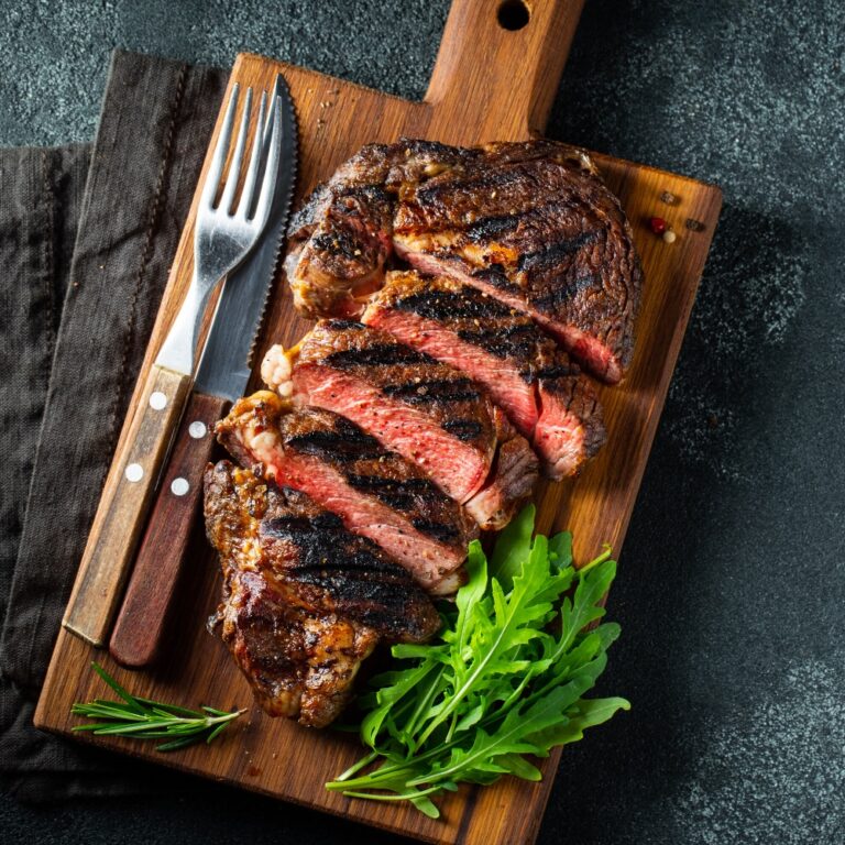 Oksefilet/striploin i ovn - Steak-out